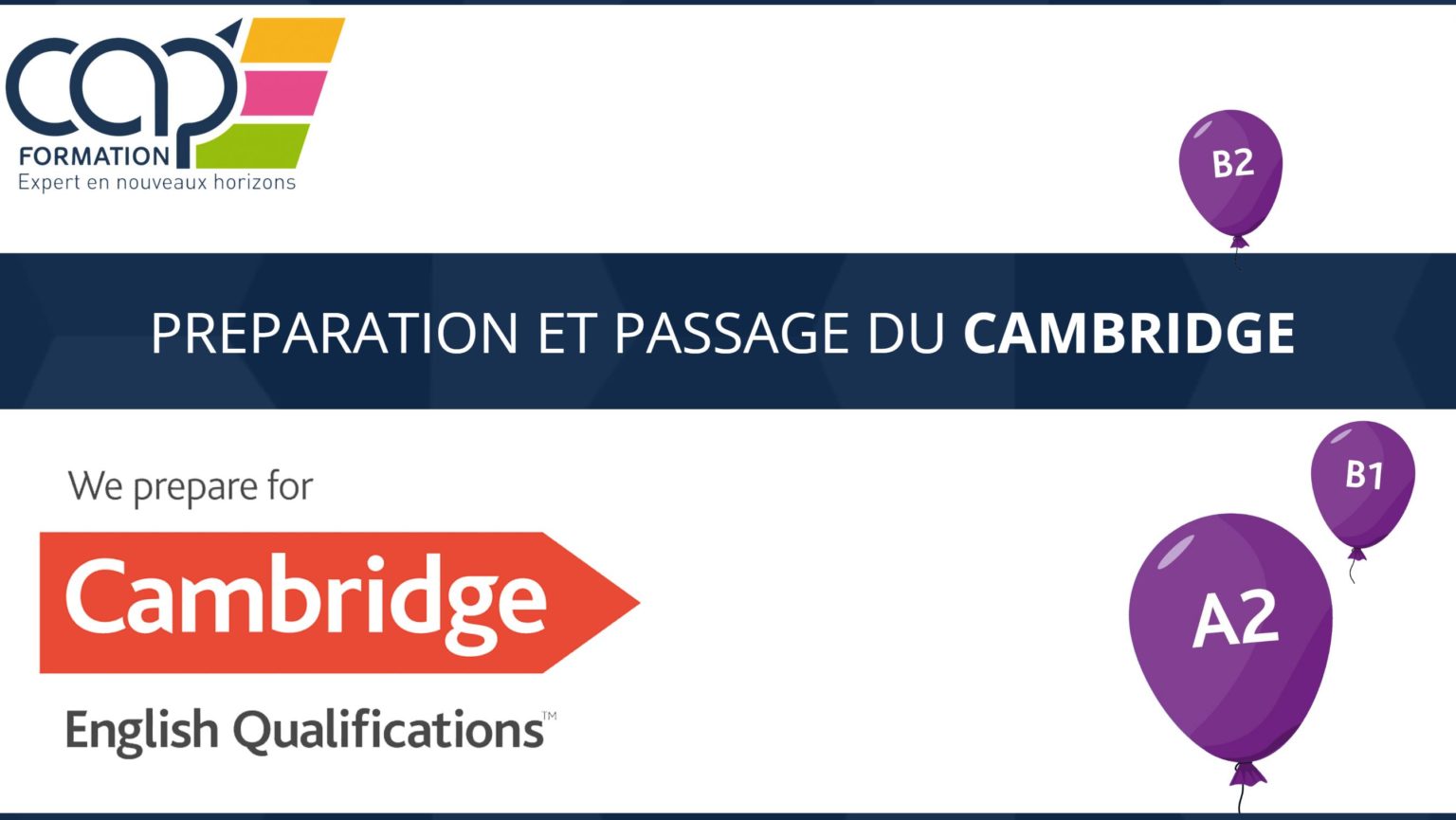 CAP Formation - Expert en nouveaux horizons